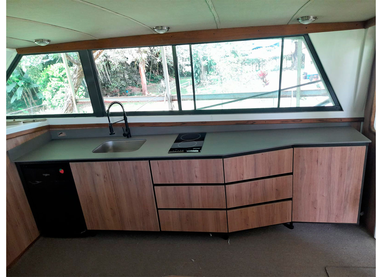 Proyecto en bote Neolith Cement Satin – ILI Mármoles y Cocinas